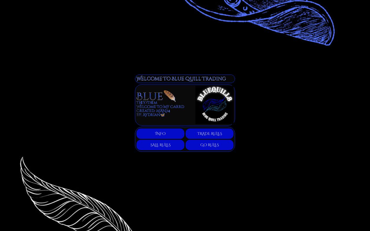 Blue Quill Trading
